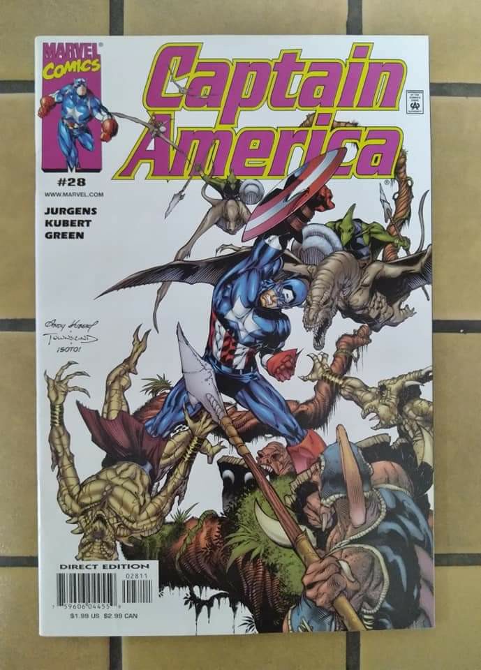 1st app Protocide - Enhanced Super Soldier Serum ) Captain America #28 ...