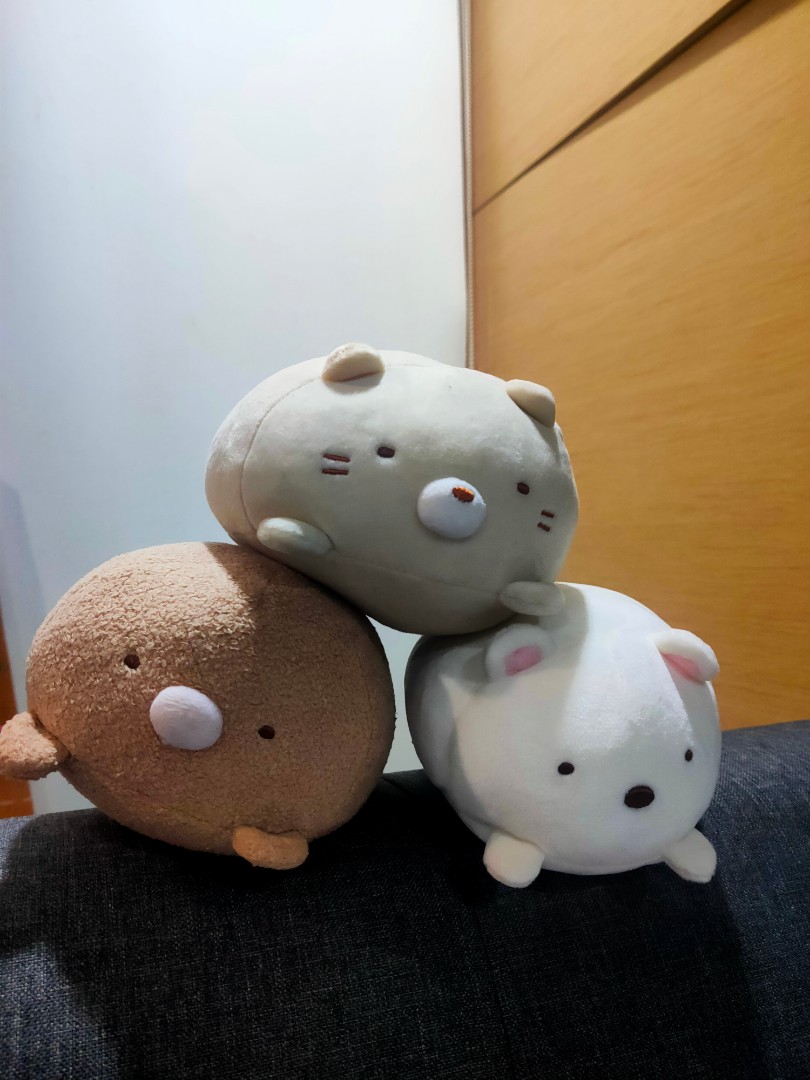 3 FOR $5 SUMIKKO GURASHI STACKABLE PLUSHIES, Hobbies & Toys, Toys ...