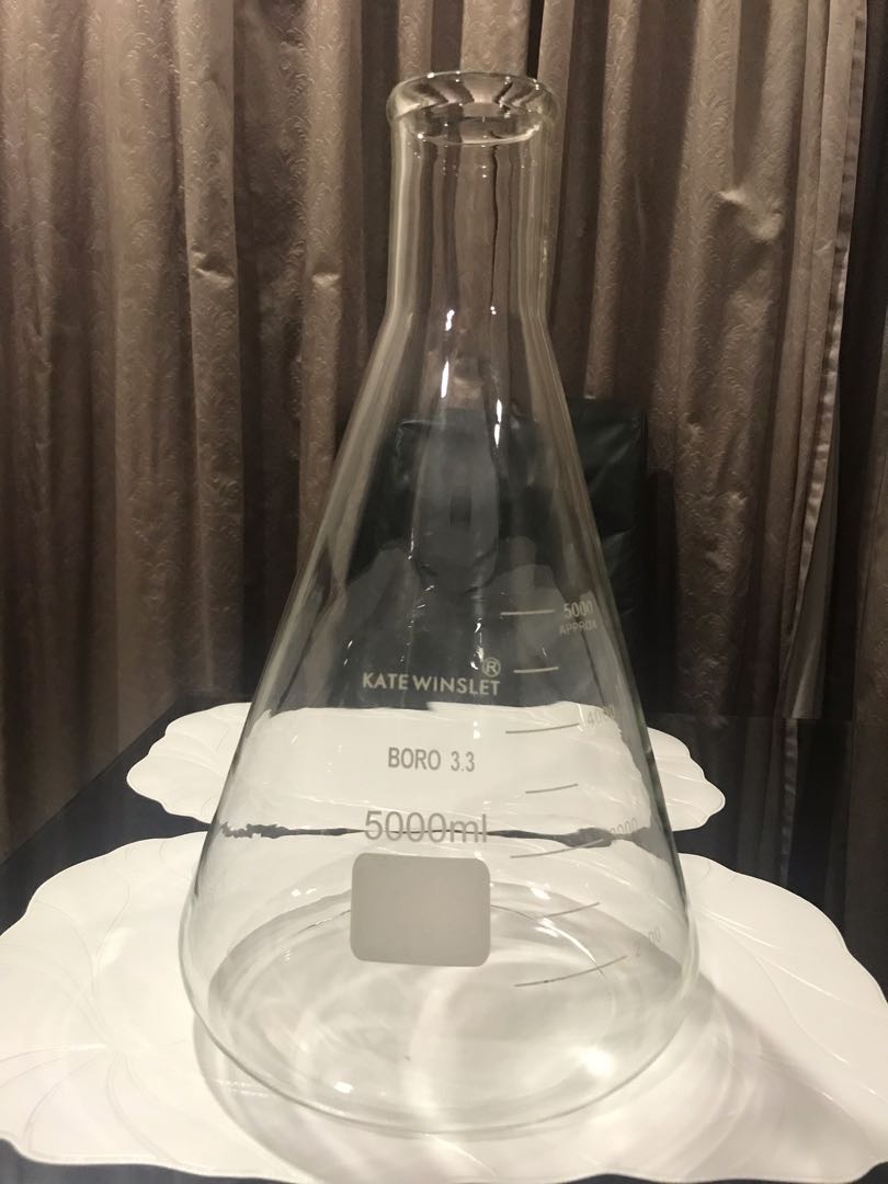 5000ml conical Erlenmeyer flask, Everything Else on Carousell