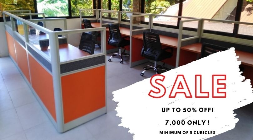 50% Discount OFFICE PARTITION CUBICLES, Furniture & Home Living, Office ...