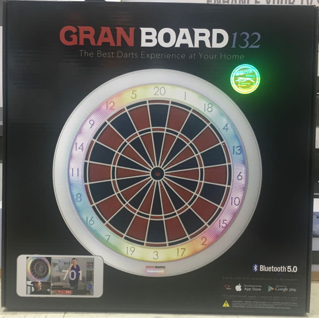 (全新行貨) Gran Darts Gran Board 132 13" 電子飛鏢靶, 寵物用品, 寵物家品及其他 - Carousell