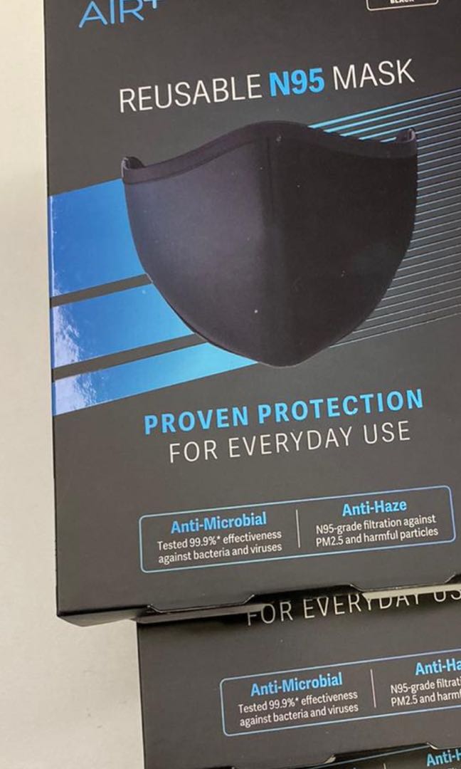 Air+ mask, Health & Nutrition, Face Masks & Face Shields on Carousell