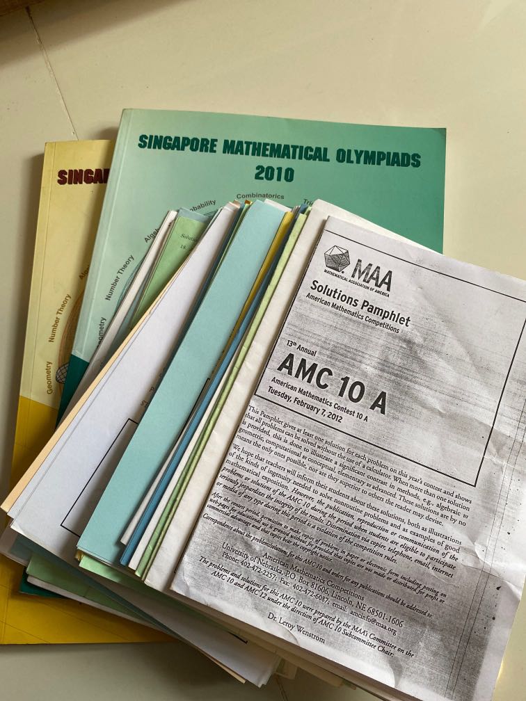 AMC, SMO Past Paper, Hobbies & Toys, Books & Magazines, Assessment ...