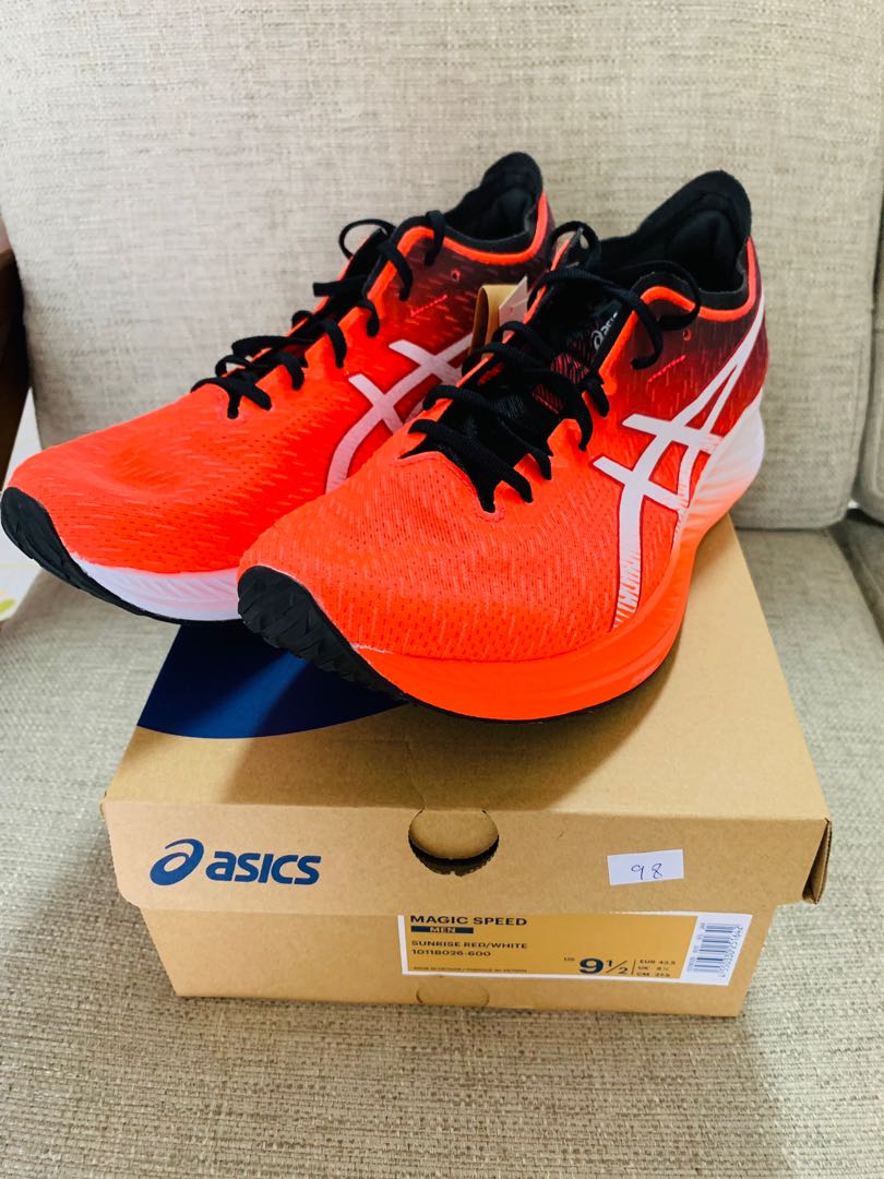 Asics Magic Speed Racer Trainers BNIB, Men's Fashion, Footwear ...