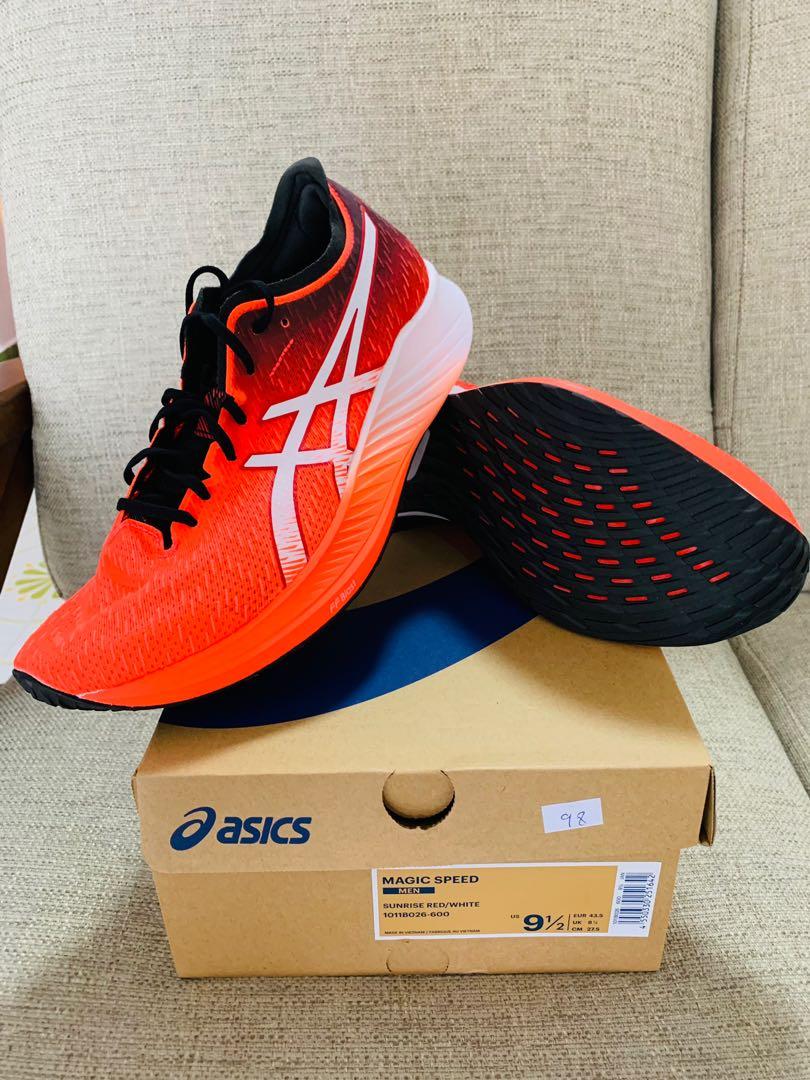 Asics Magic Speed Racer Trainers BNIB, Men's Fashion, Footwear ...