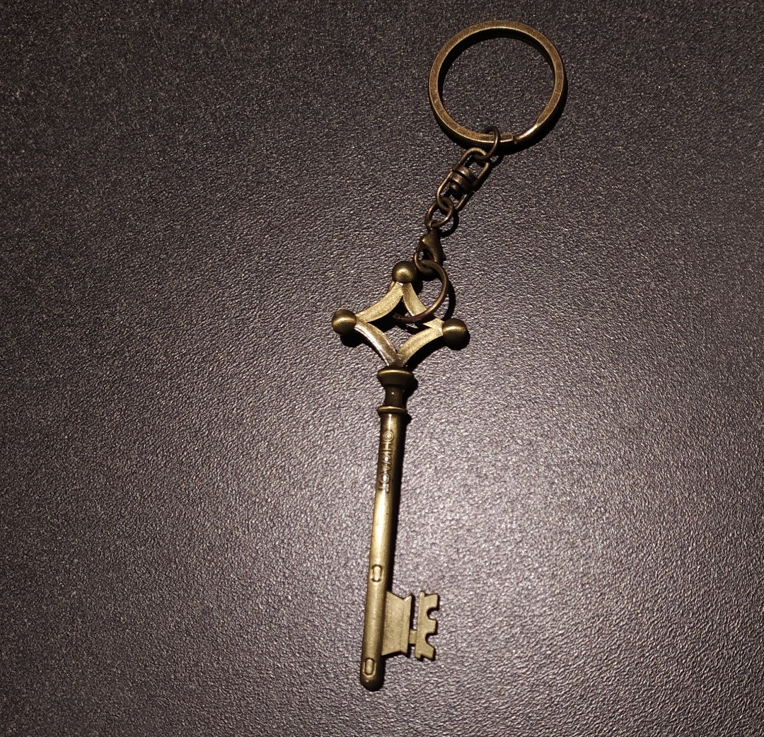 Attack on Titan basement key keychain, Hobbies & Toys, Memorabilia ...