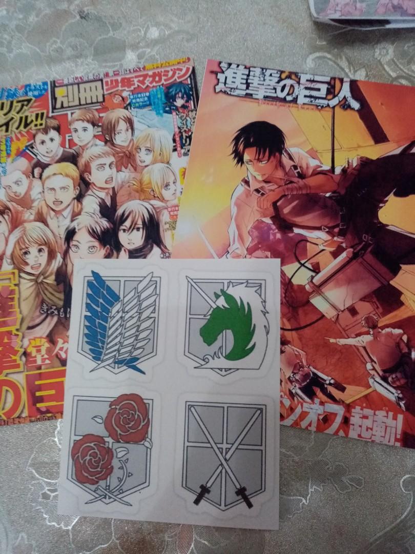 Attack on titan Fanmade Kit, Hobbies & Toys, Memorabilia & Collectibles ...
