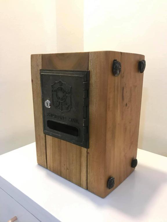 Authentic Vintage Wood Philippine Mail Box, Furniture & Home Living ...