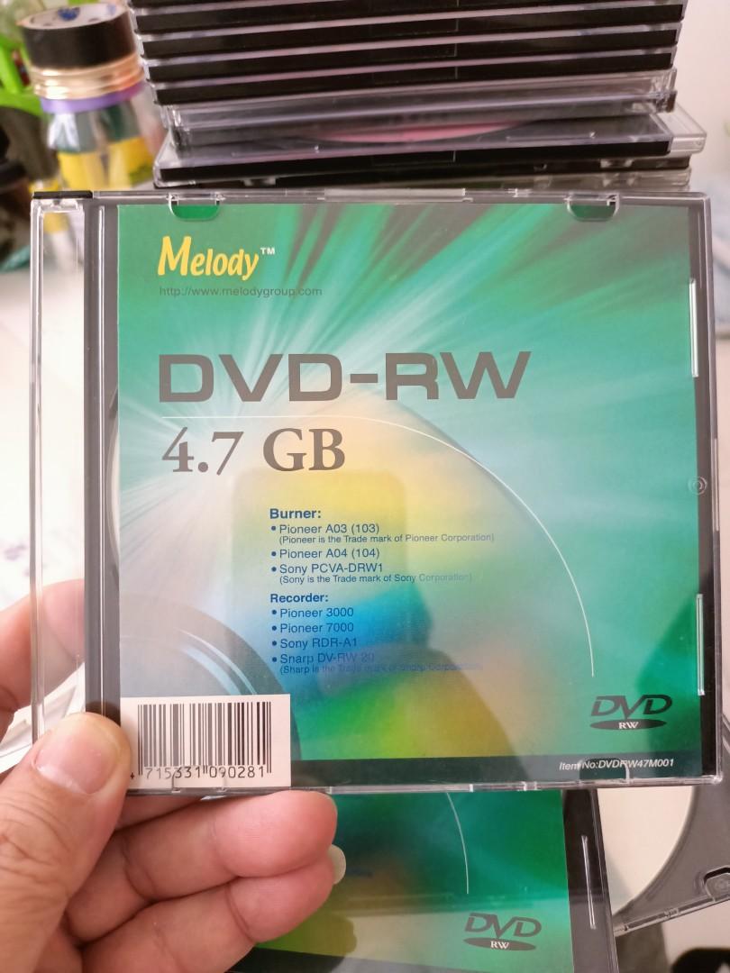 Blank DVD-RW (3) + DVD+RW (1), Hobbies & Toys, Music & Media, CDs & DVDs on Carousell