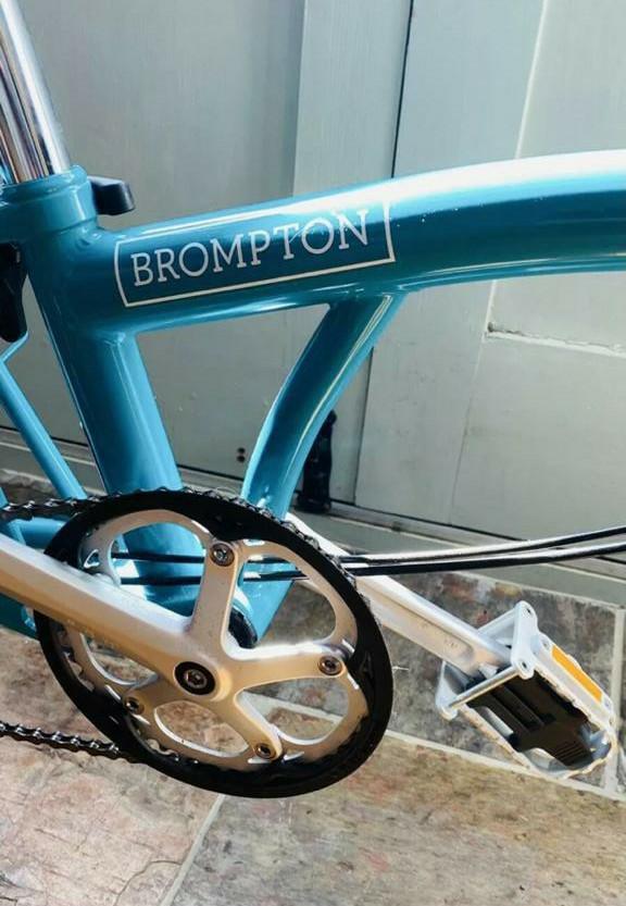 Brompton B75 Waterblue, Bicycles & PMDs, Bicycles, Others on Carousell