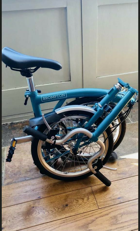 Brompton B75 Waterblue, Bicycles & PMDs, Bicycles, Others on Carousell