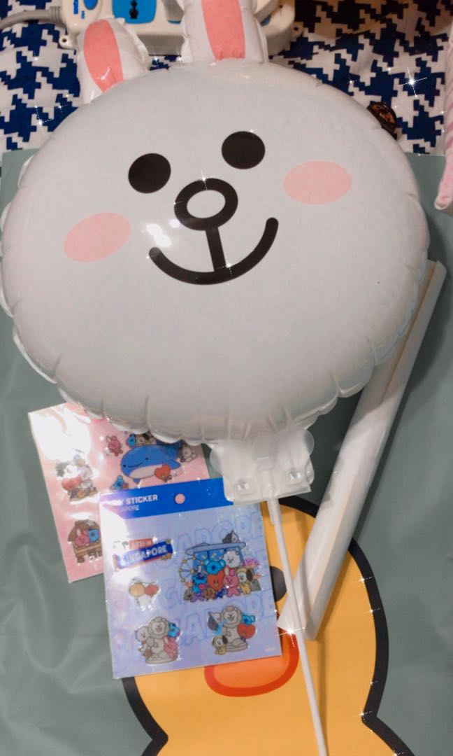 BT21 Balloon, limited addition stickers ( Singapore and Philippines ...