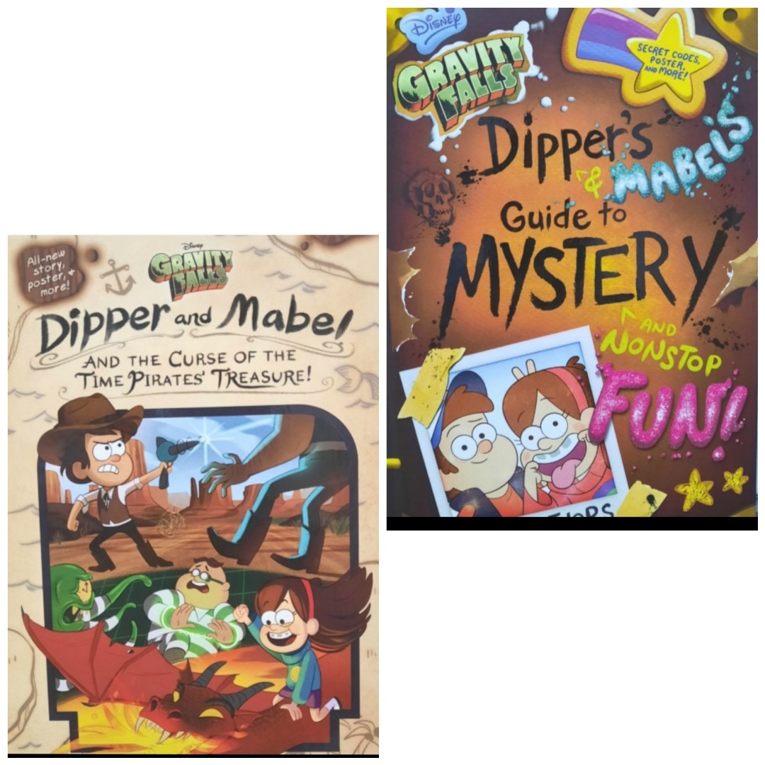 Buku import Gravity Falls - Dipper and Mabel (1 set), Buku & Alat Tulis ...