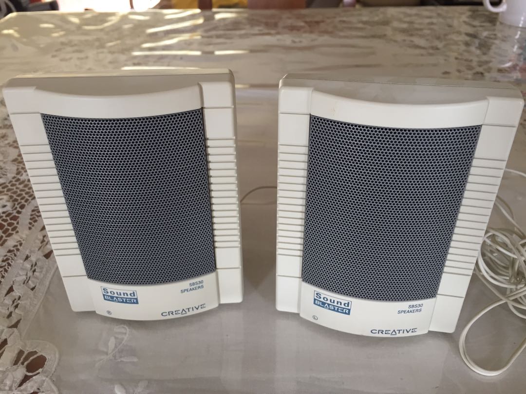 Creative sound blaster sbs 30 speaker, 音響器材, Soundbar、揚聲器、藍牙喇叭、耳擴 ...