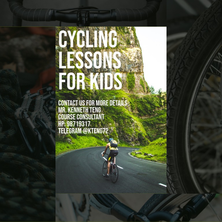 "1-TO-1" Cycling Lessons for Kids, Learning & Enrichment, Sport ...