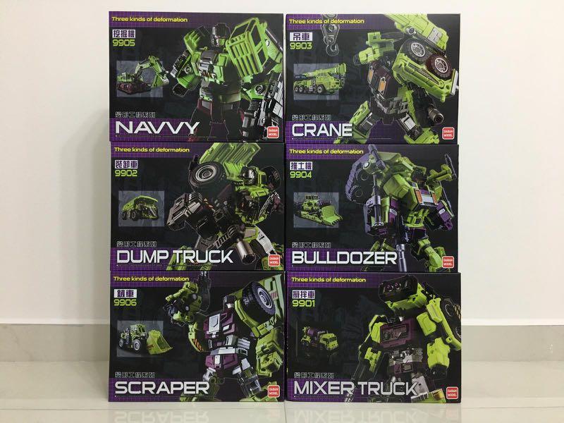 Transformers Daban Model Devastator Decepticon Combiner, Hobbies & Toys ...