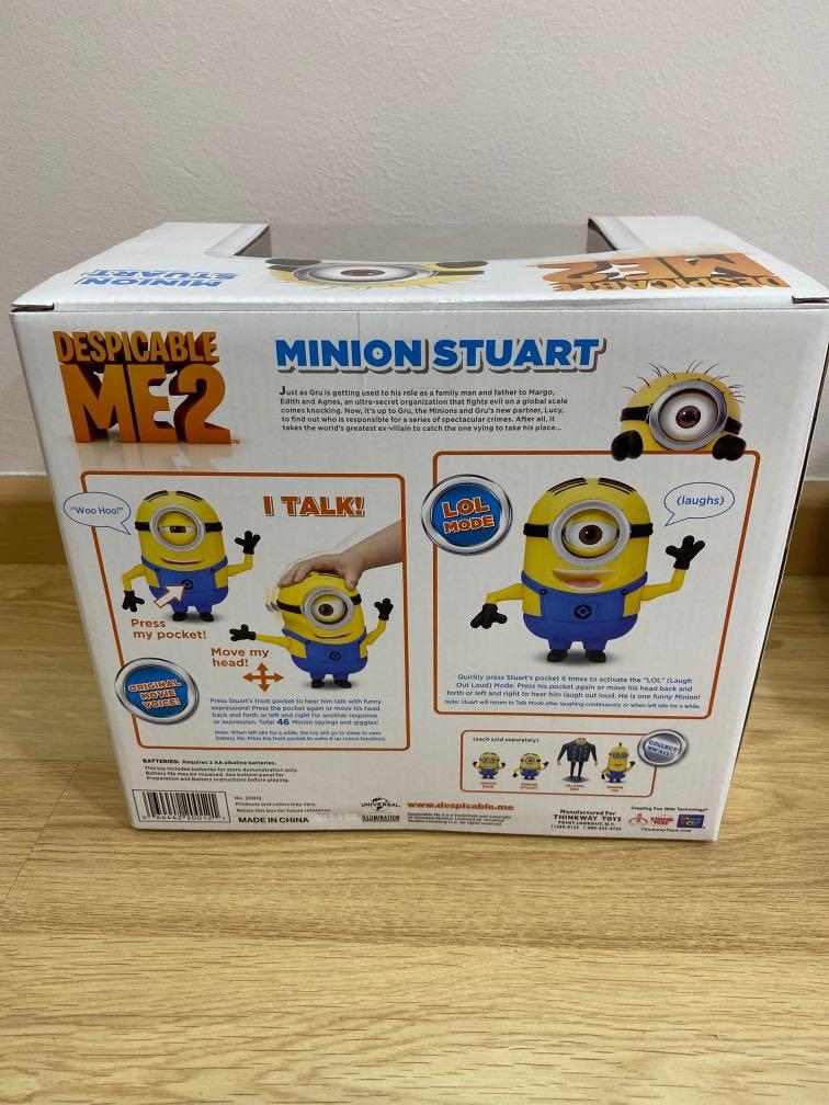 Despicable Me2 Stuart Talking Robot, Hobbies & Toys, Toys & Games on ...