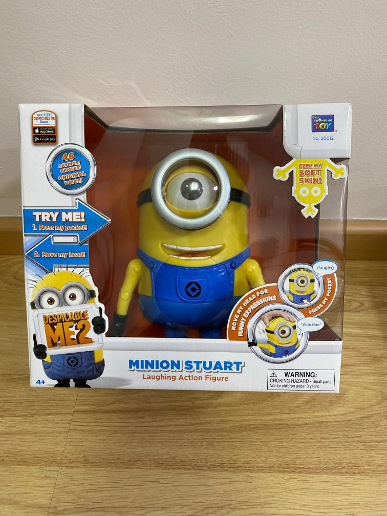 Despicable Me2 Stuart Talking Robot, Hobbies & Toys, Toys & Games on ...