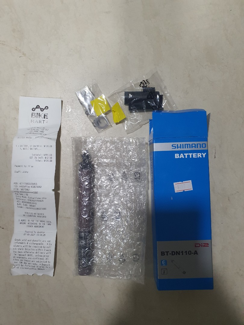 Di2 Battery BT-DN110-A, Sports Equipment, Bicycles & Parts, Parts ...