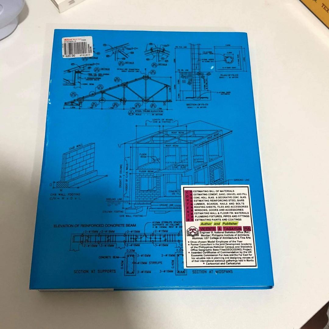 Estimating Bill of Materials by Vicente Tagayun, Hobbies & Toys, Books ...