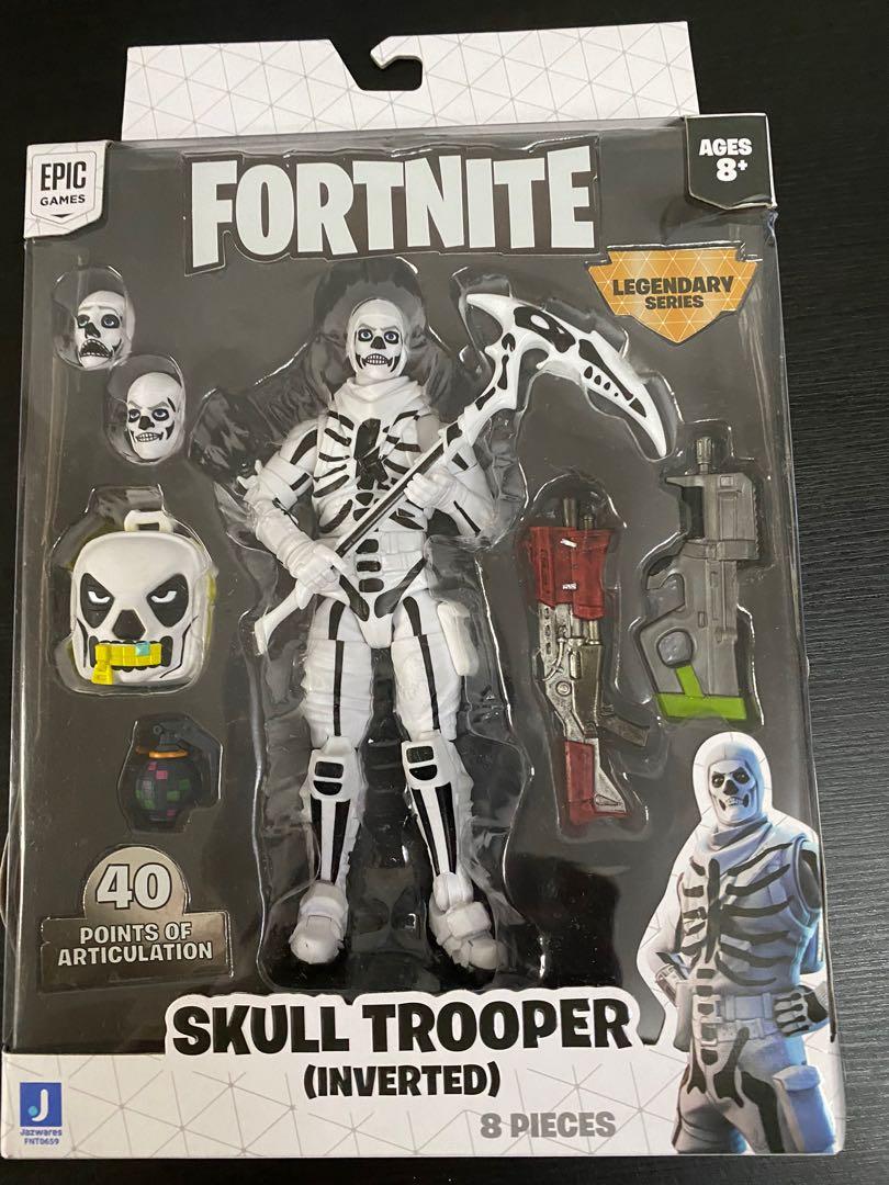 Fortnite mcfarlane skull trooper inverted white, 興趣及遊戲, 玩具 & 遊戲類 ...
