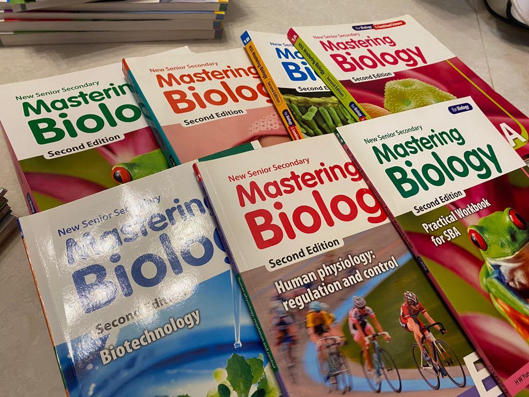 HKDSE BIO 生物 new senior secondary mastering biology oxford textbooks ...