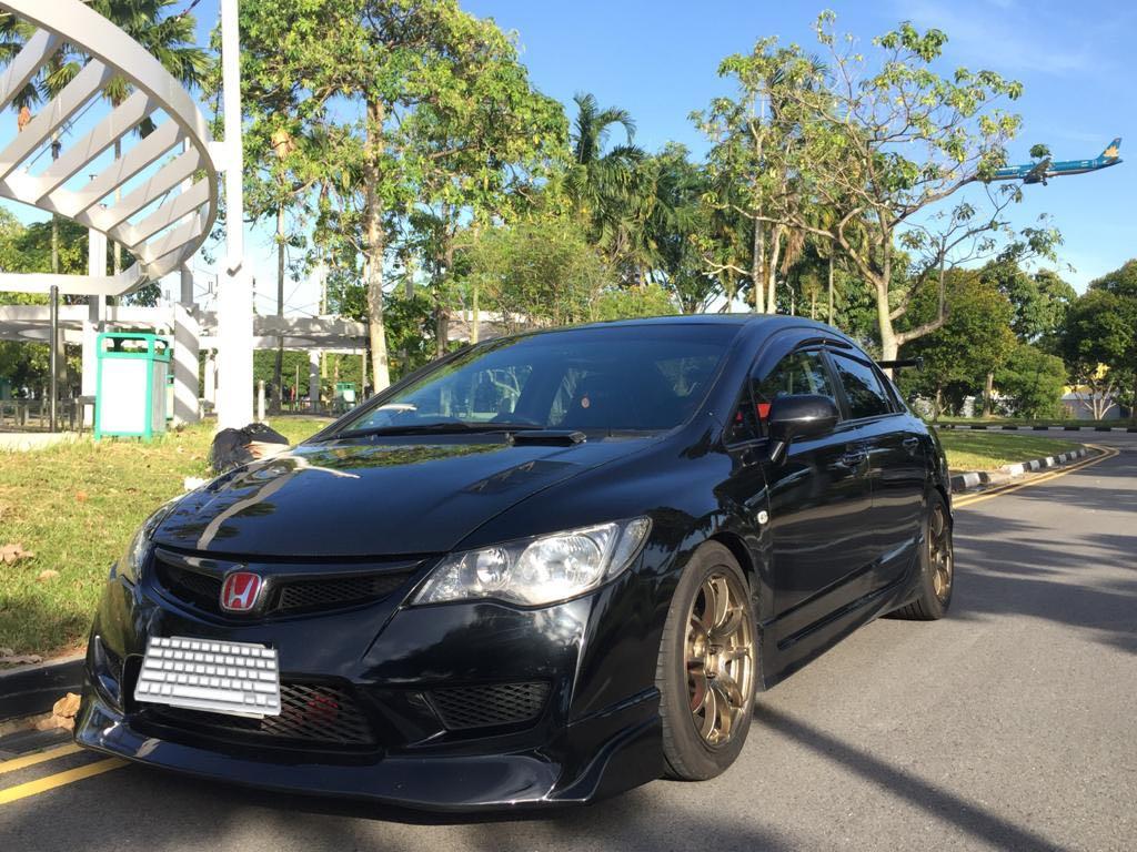 Honda Civic FD2R Js Racing Front Lip, Car Accessories, Accessories on ...
