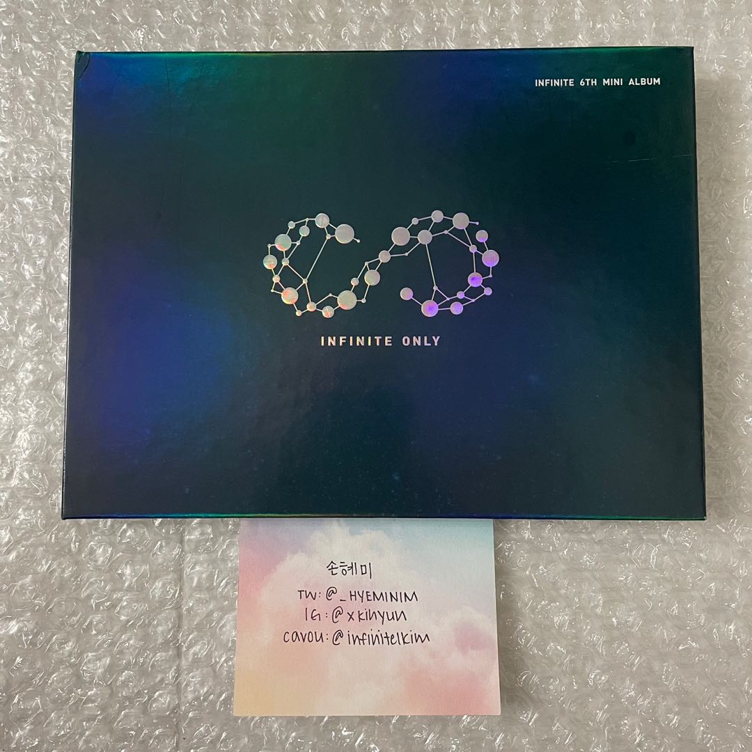 Infinite Infinite Only Album Hoya Special Photobook Version, Hobbies ...