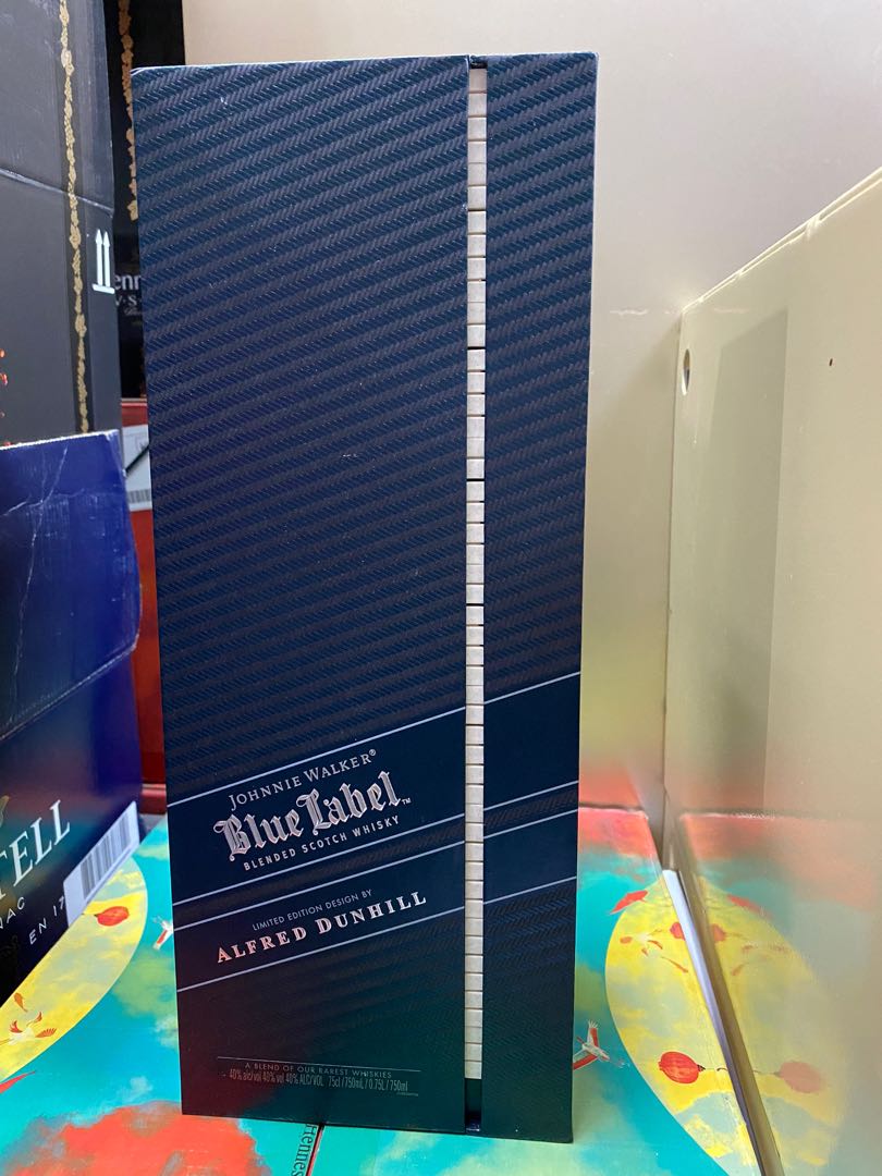 Johnnie Walker Blue Label Alfred Dunhill Limited Edition, 嘢食 & 嘢飲, 酒精飲料 ...