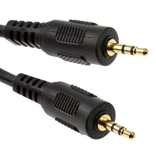 kenable 2.5mm GOLD Stereo Jack to 2.5 mm Jack Audio Cable Lead 1m [1 ...