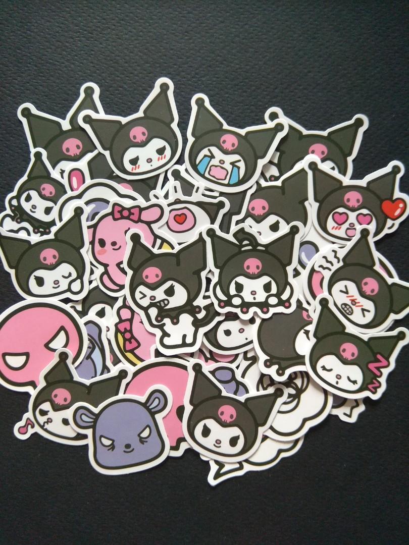 Kuromi Sticker Set 40 pieces, Hobbies & Toys, Stationery & Craft, Craft ...