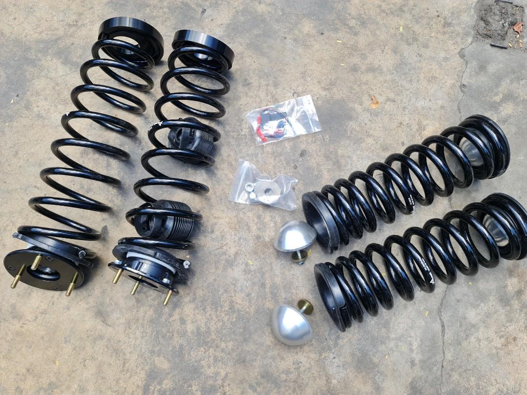 Land Rover Range Rover L322 Suspension Conversion From Air Suspension ...