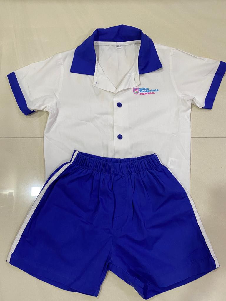 Little footprints Preschool uniform and PE attire, Babies & Kids ...