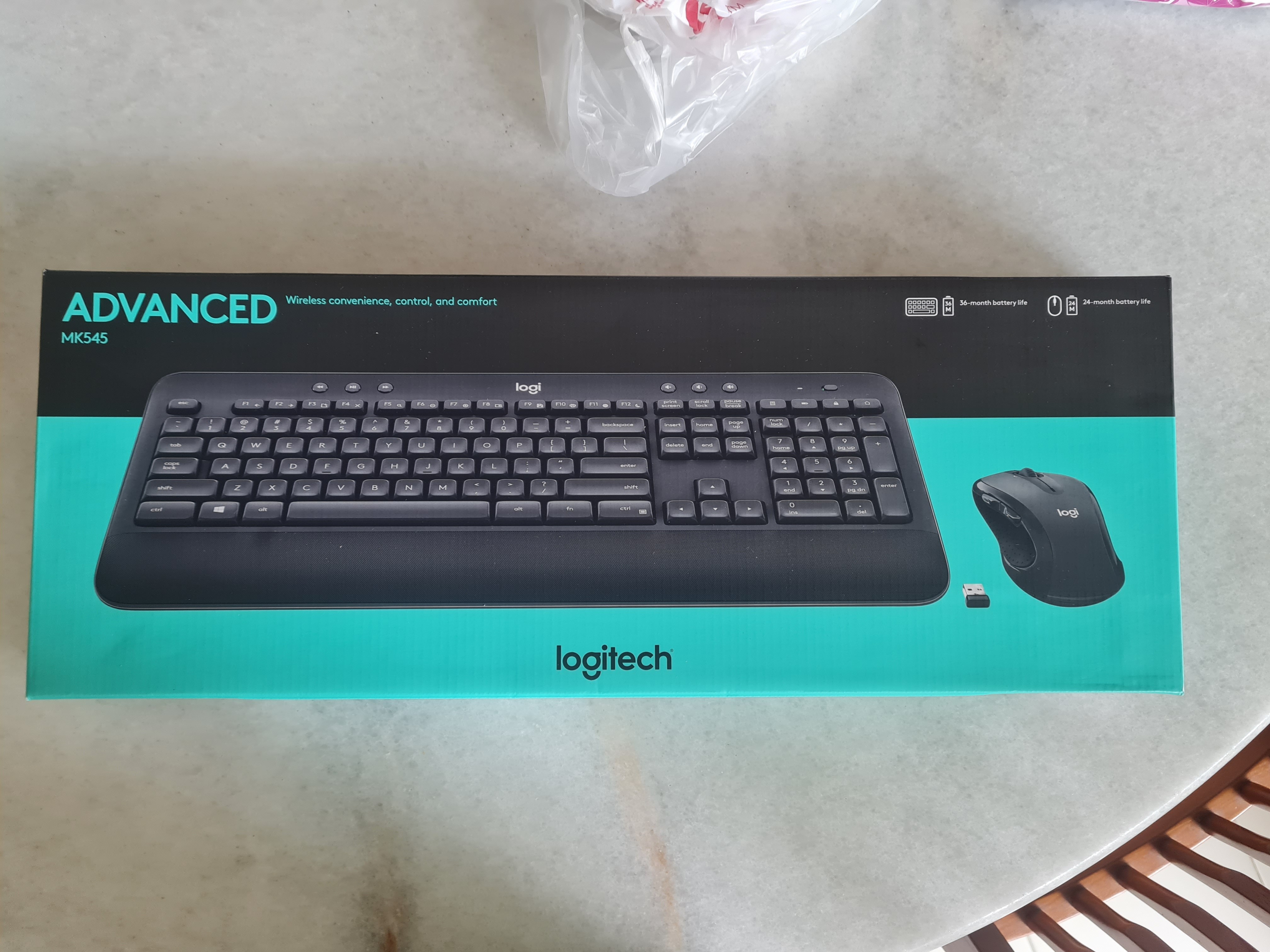 Logitech MK545 wireless keyboard and mouse set, Computers & Tech, Parts & Accessories, Mouse ...