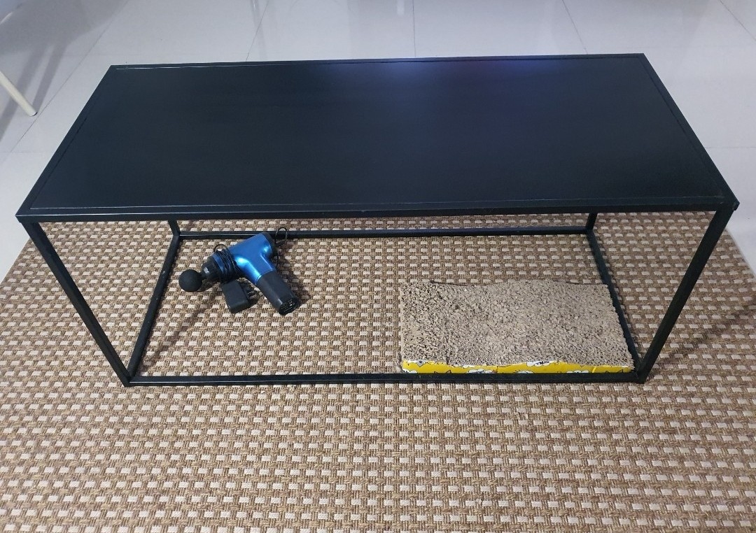 Metal center table, Furniture & Home Living, Furniture, Tables & Sets ...