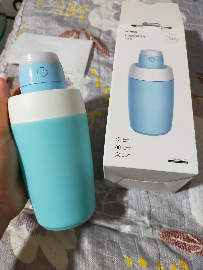 Miniso Humidifier, Furniture & Home Living, Home Fragrance on Carousell
