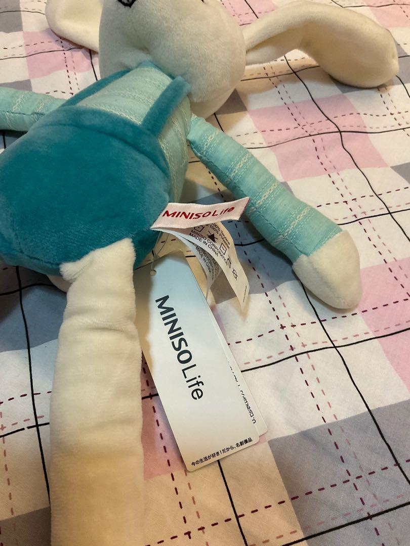 Miniso Sugar Rabbit Plush Toy, Hobbies & Toys, Toys & Games on Carousell