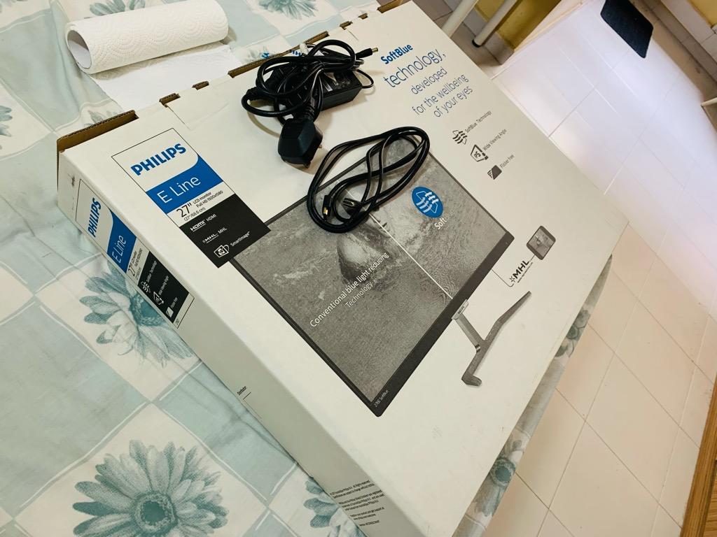 Philips 276E SoftBlue 27inch Monitor, Computers & Tech, Parts ...