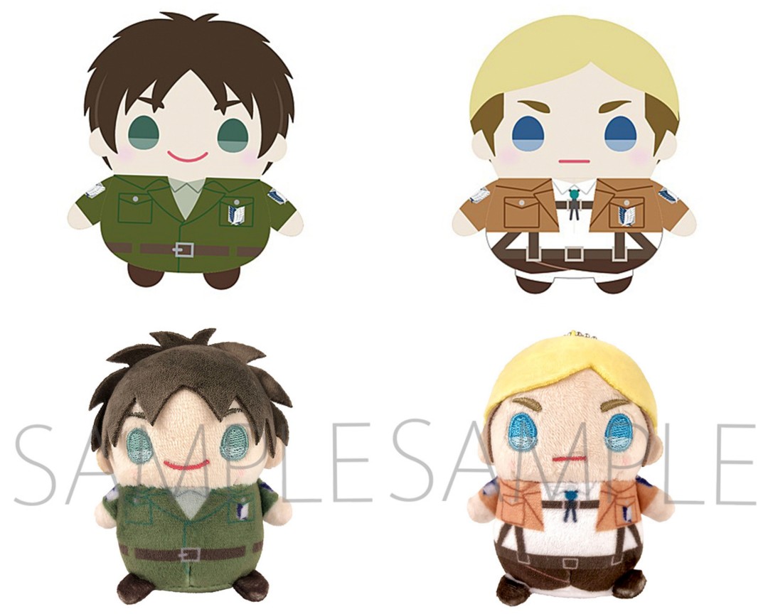 [PO] AOT SNK Attack On Titan Shingeki No Kyojin Eren Erwin Mamemeito ...