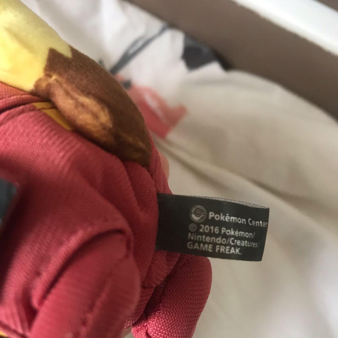 Pokemon Center Team Magma Pikachu Pokemon Plush, Hobbies & Toys, Toys ...