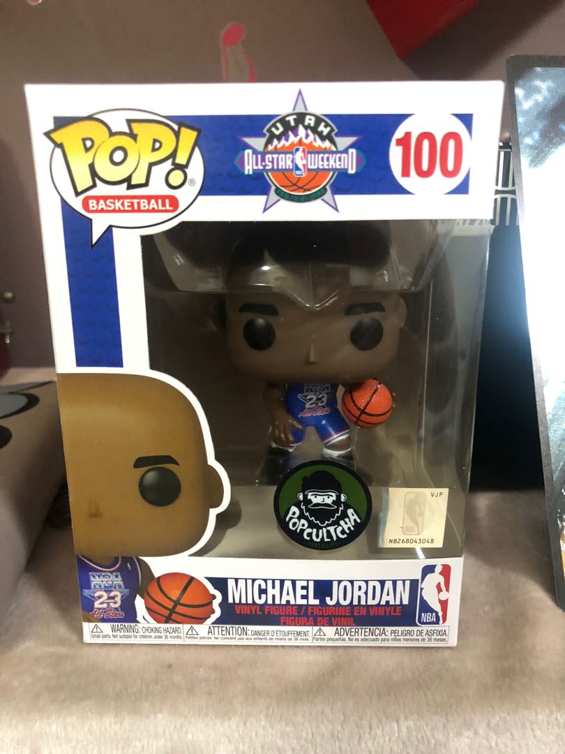 Popcultcha Exclusive Michael Jordan Funko Pop, Hobbies & Toys, Toys ...