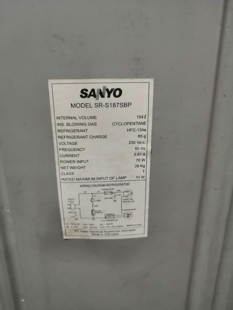 Sanyo Refrigerator, TV & Home Appliances, Kitchen Appliances ...