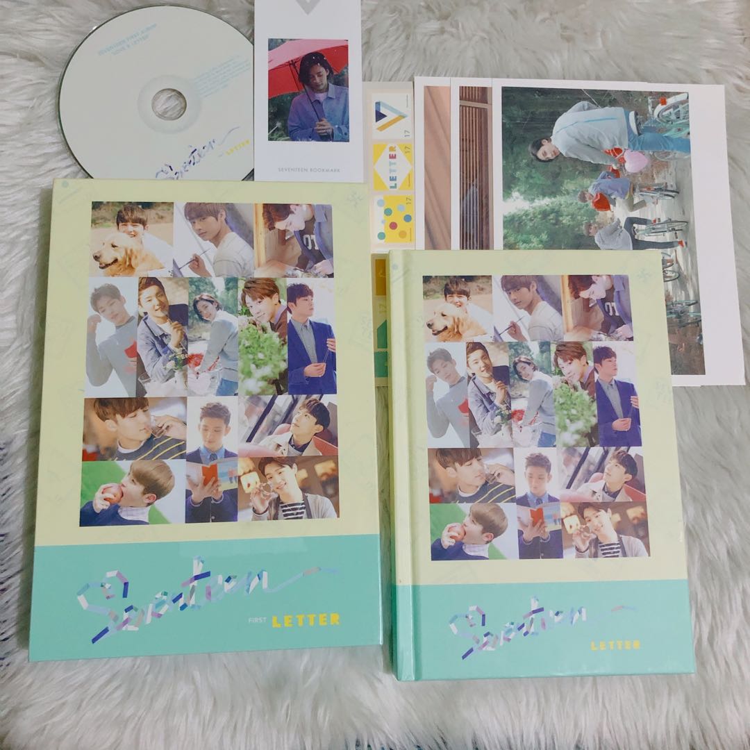 Seventeen love & letter album full inclusions, Hobbies & Toys, Memorabilia & Collectibles, K ...