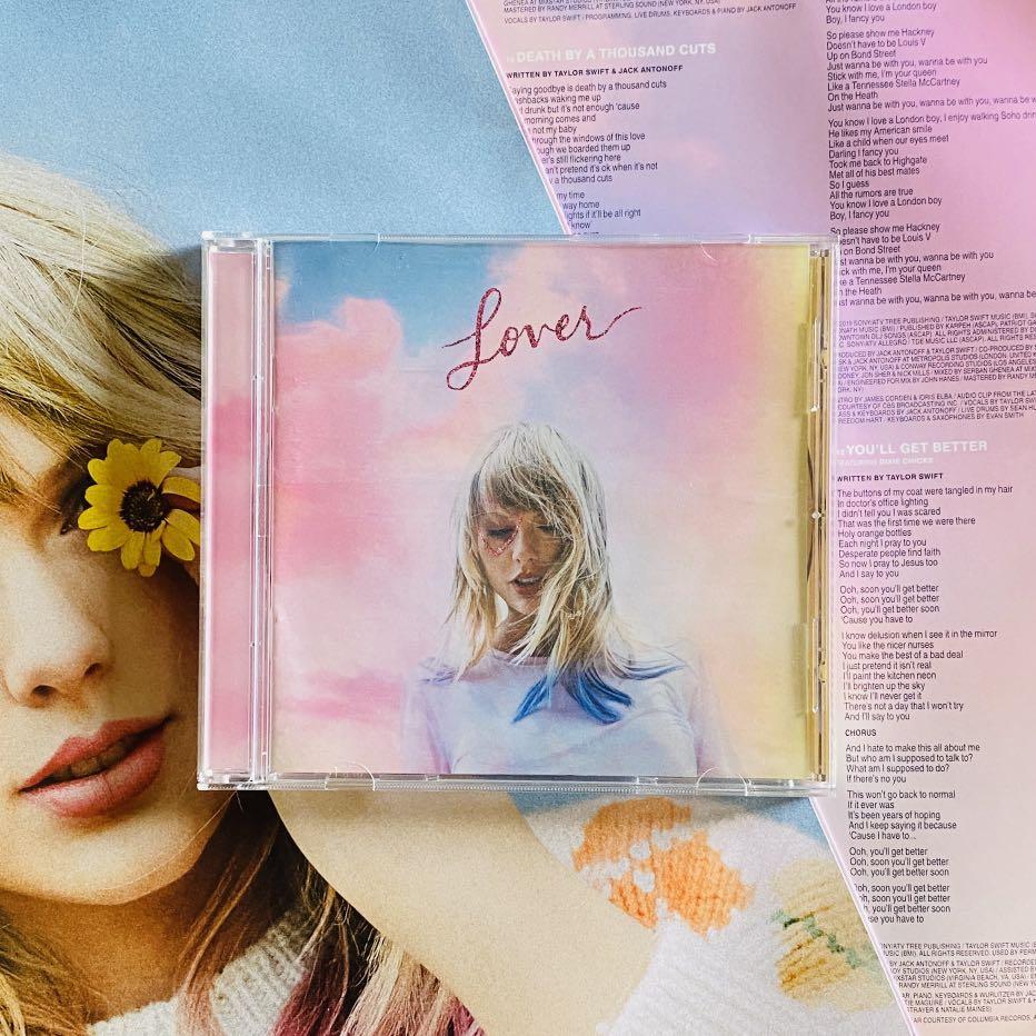 Taylor Swift - Lover CD, Hobbies & Toys, Music & Media, CDs & DVDs on ...