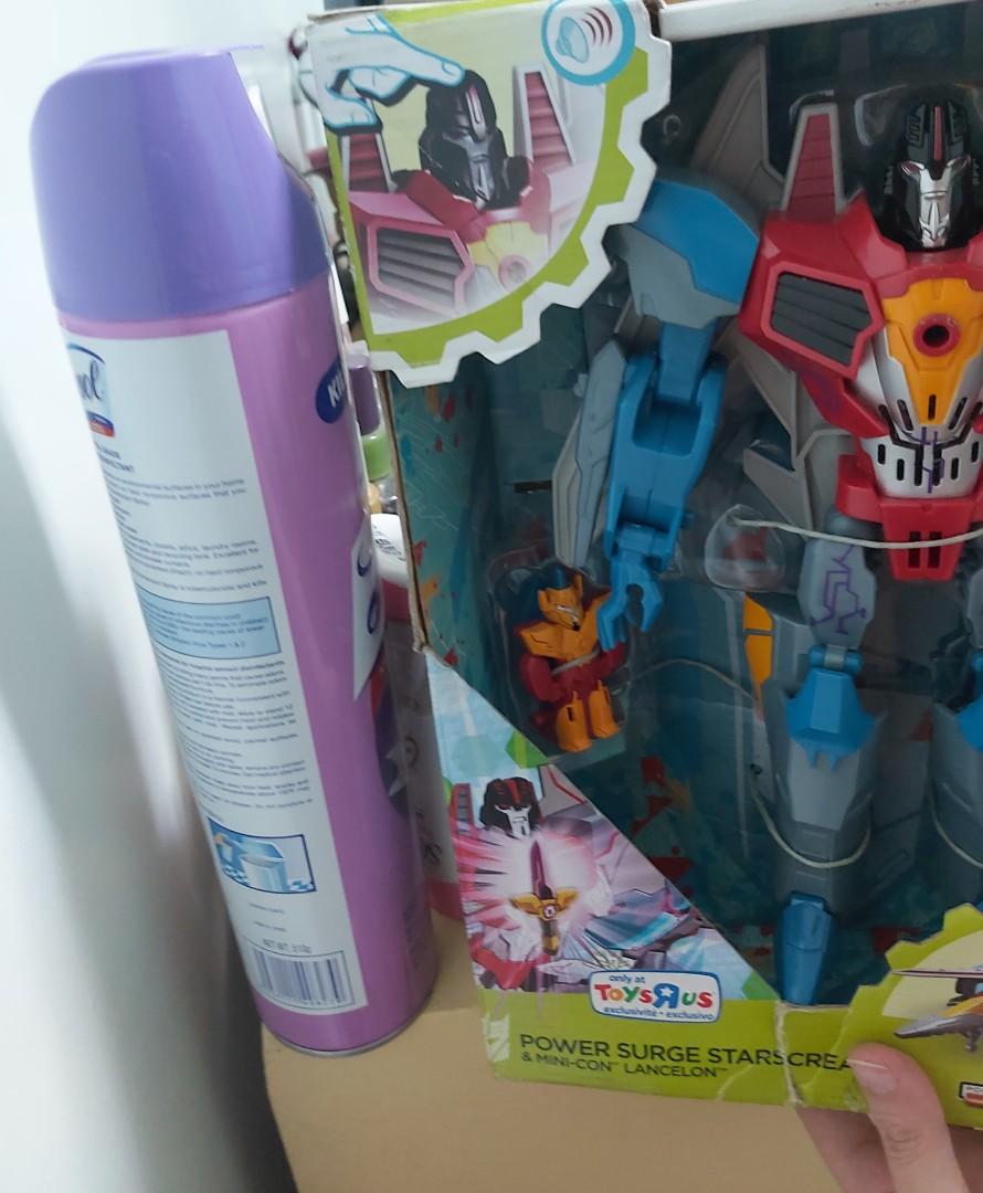 TRANSFORMERS starscream Robots in Disguise with minicon Lancelon ...
