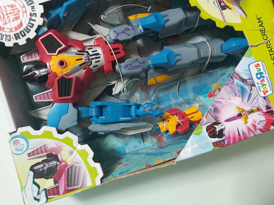 TRANSFORMERS starscream Robots in Disguise with minicon Lancelon ...