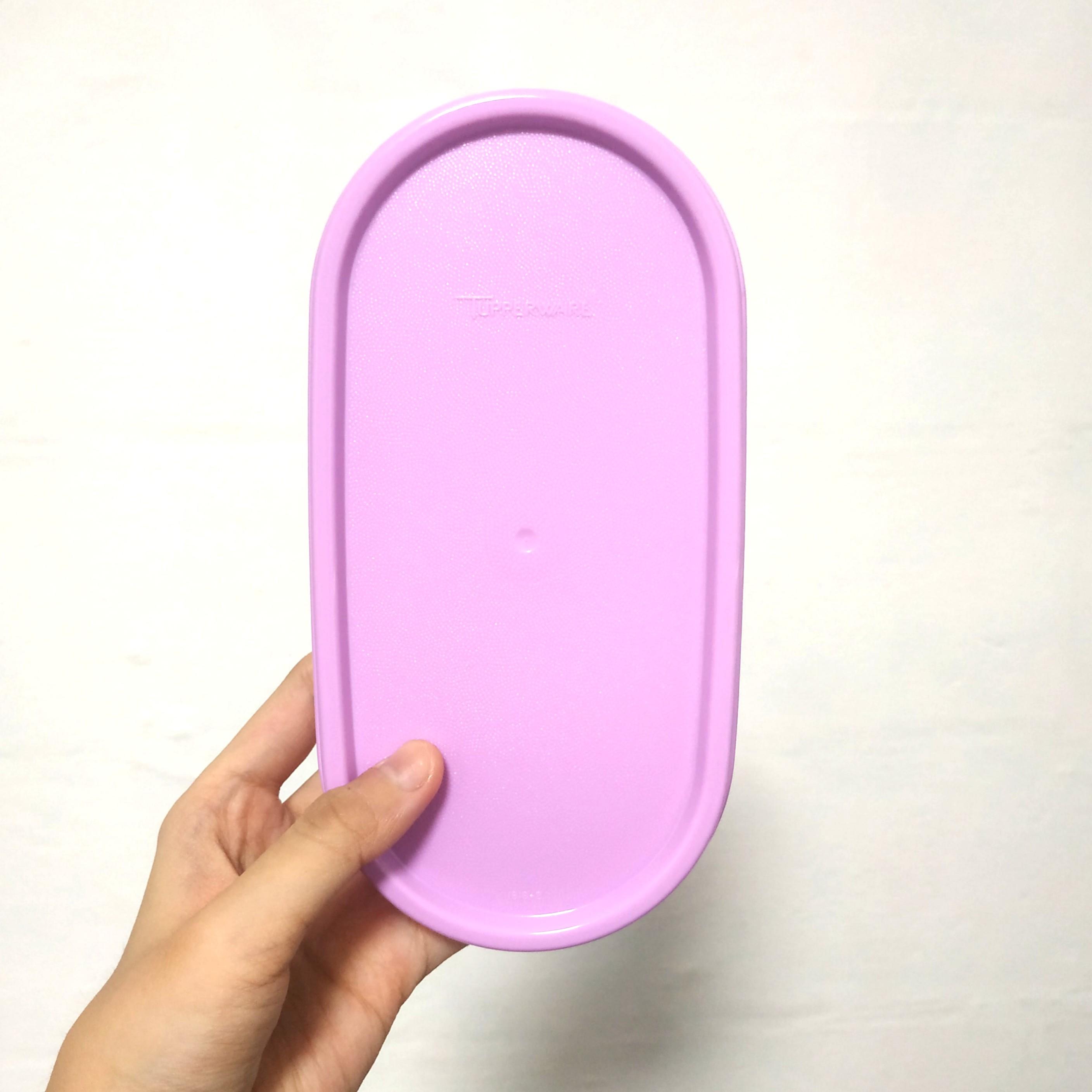 Tupperware 300 ml Slim Oval Keeper Container Set of 4, Furniture & Home ...