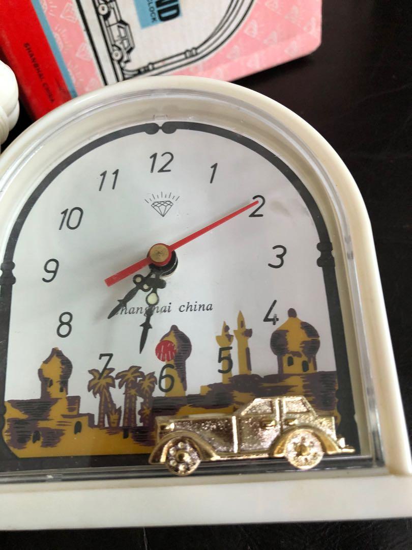 Vintage shanghai diamond alarm clock, Hobbies & Toys, Memorabilia ...