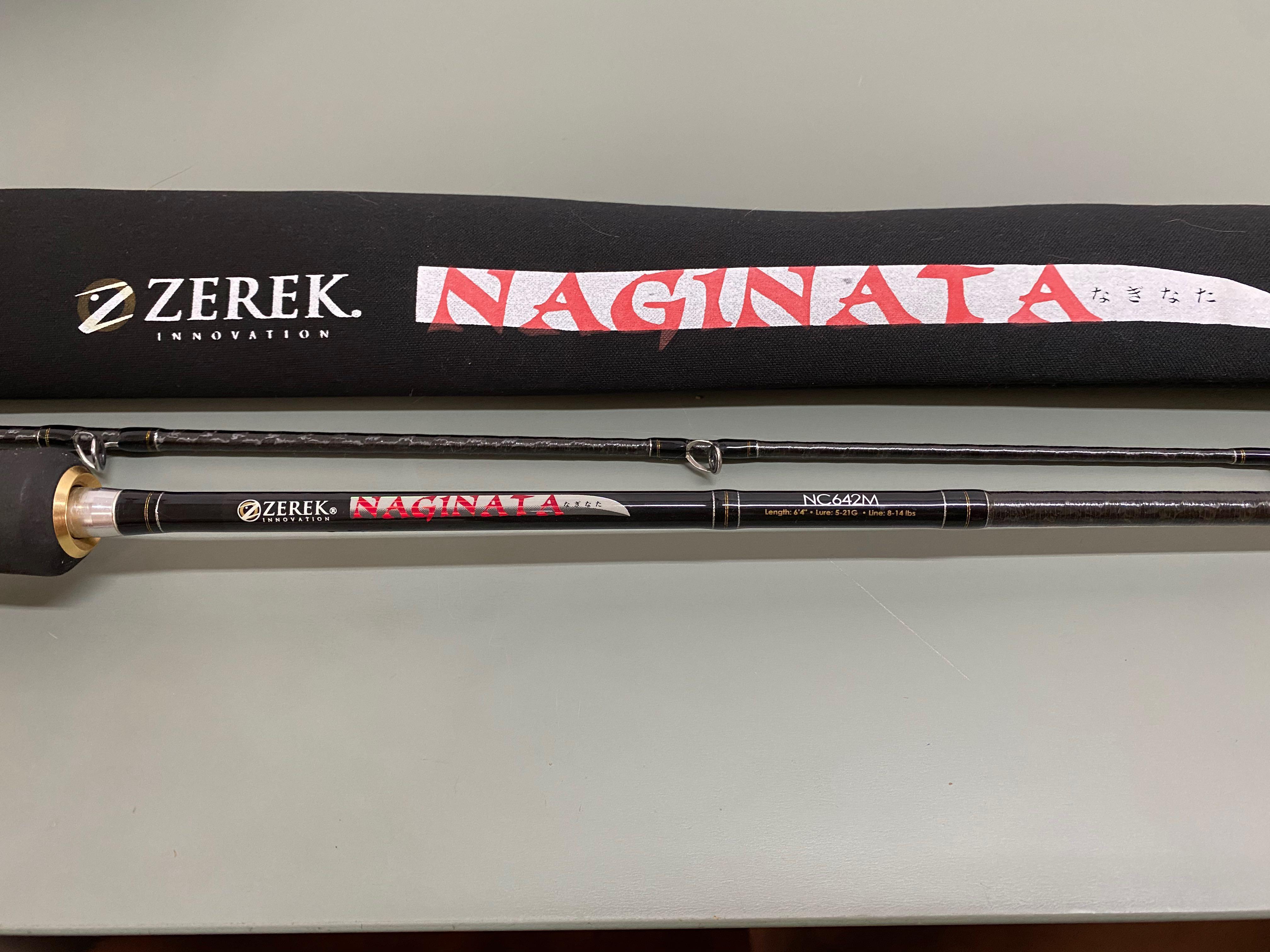 Zerek Naginata Rod, Sports Equipment, Fishing on Carousell