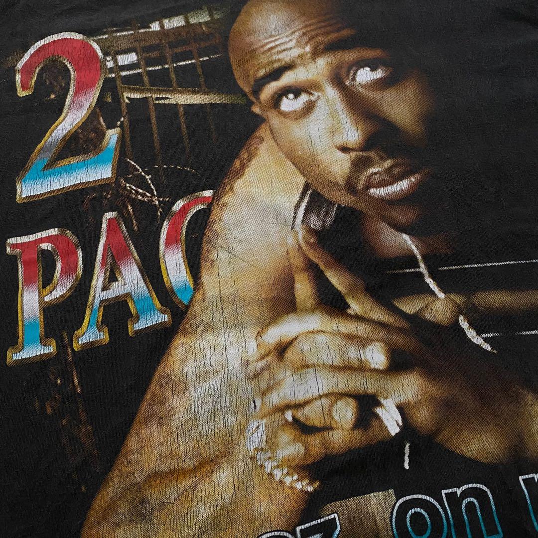 (VINTAGE) 2pac Bootleg Tee Tupac, Men's Fashion, Tops & Sets, Tshirts ...